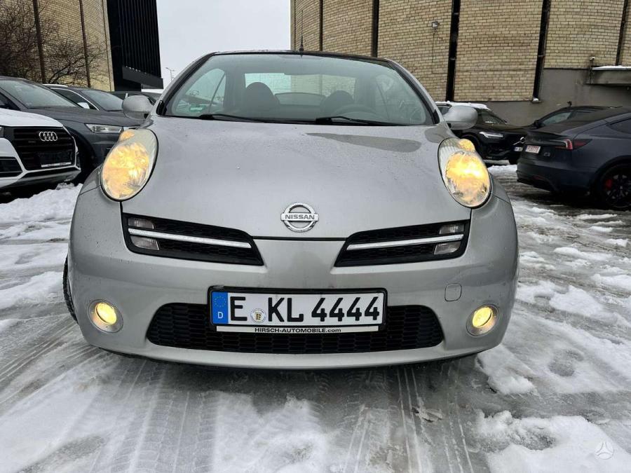 Grey Nissan Micra 2006 in Vilnius, with an engine capacity of 1.60 L and mileage of 167 thousand km for 1650 €, photo 2 on AUTOMOTO.COM.LV