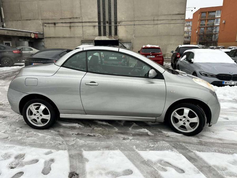 Grey Nissan Micra 2006 in Vilnius, with an engine capacity of 1.60 L and mileage of 167 thousand km for 1650 €, photo 4 on AUTOMOTO.COM.LV