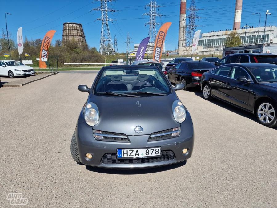 Grey Nissan Micra 2007 in Kaunas, with an engine capacity of 1.40 L and mileage of 201 thousand km for 1300 €, photo 3 on AUTOMOTO.COM.LV