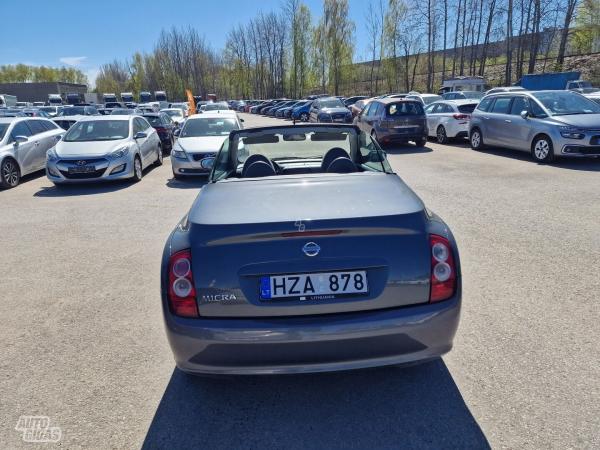 Pelēks Nissan Micra 2007 Kauņa, ar dzinēja tilpumu 1.40 L un nobraukumu 201 tūkst. km par 1300 €, foto 5 vietnē AUTOMOTO.COM.LV