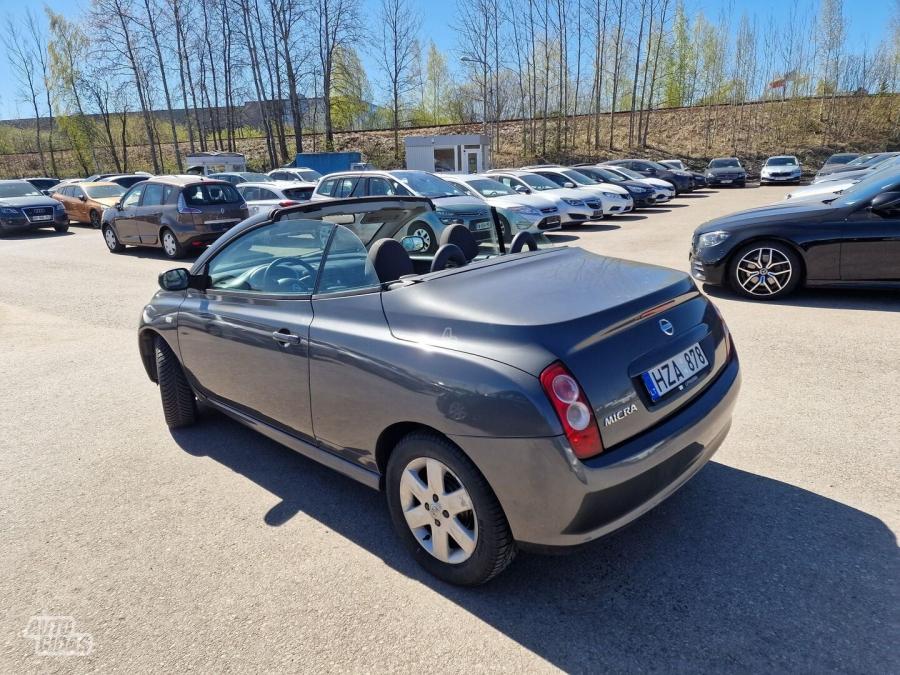 Grey Nissan Micra 2007 in Kaunas, with an engine capacity of 1.40 L and mileage of 201 thousand km for 1300 €, photo 7 on AUTOMOTO.COM.LV