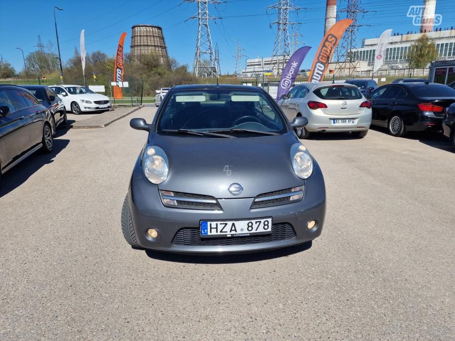 Grey Nissan Micra 2007 in Kaunas, with an engine capacity of 1.40 L and mileage of 201 thousand km for 1300 €, photo 18 on AUTOMOTO.COM.LV