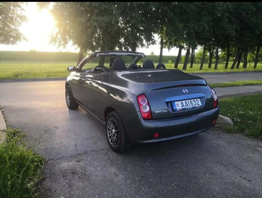 Pelēks Nissan Micra 2007 Viļņa, ar dzinēja tilpumu 1.40 L un nobraukumu 249 tūkst. km par 2200 €, foto 15 vietnē AUTOMOTO.COM.LV