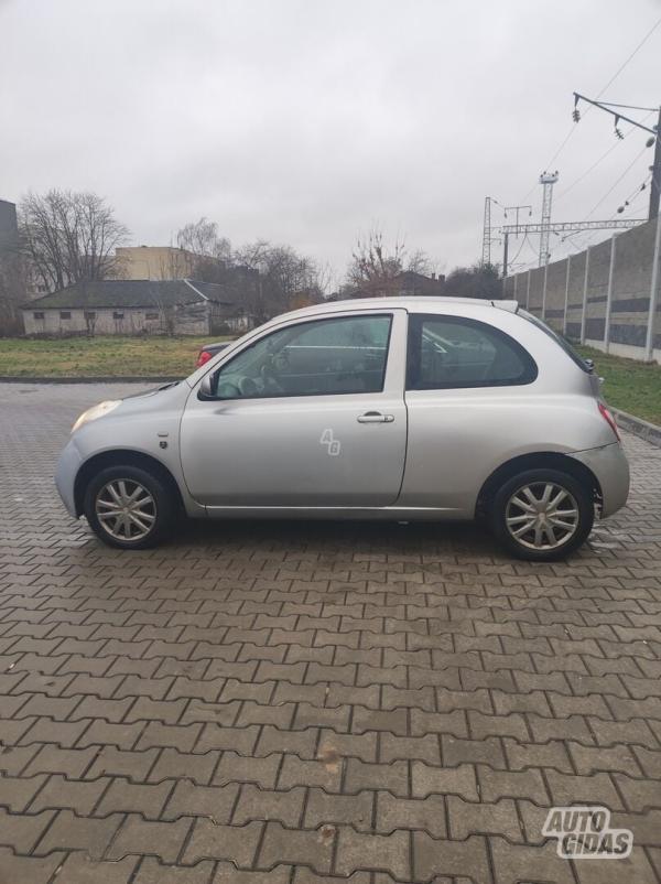 Grey Nissan Micra 2004 in Vilnius, with an engine capacity of 1.20 L and mileage of 150 thousand km for 540 €, photo 2 on AUTOMOTO.COM.LV