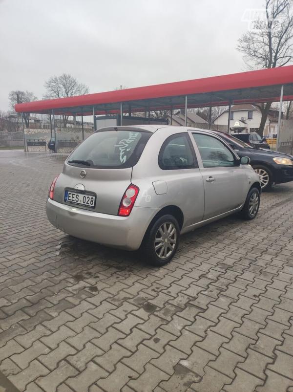 Grey Nissan Micra 2004 in Vilnius, with an engine capacity of 1.20 L and mileage of 150 thousand km for 540 €, photo 4 on AUTOMOTO.COM.LV