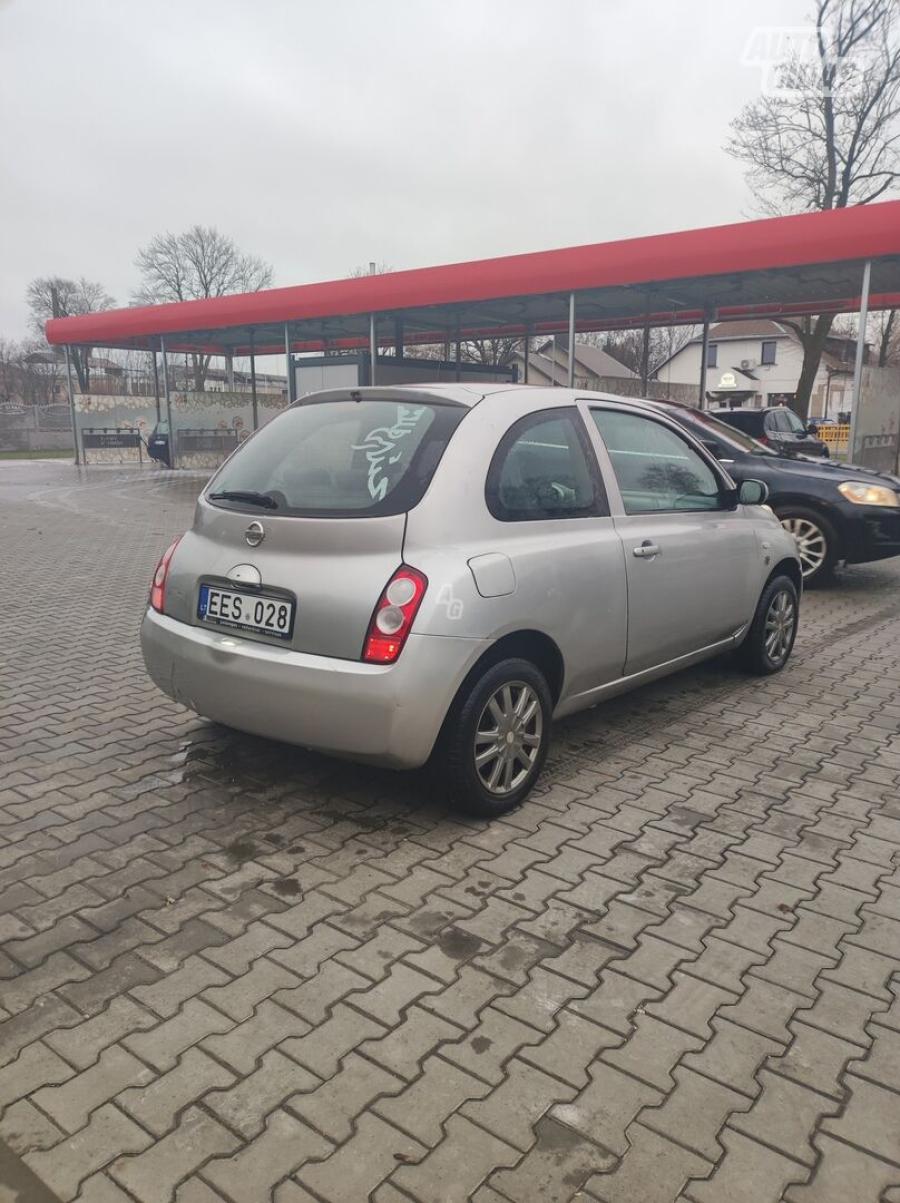 Grey Nissan Micra 2004 in Vilnius, with an engine capacity of 1.20 L and mileage of 150 thousand km for 540 €, photo 4 on AUTOMOTO.COM.LV