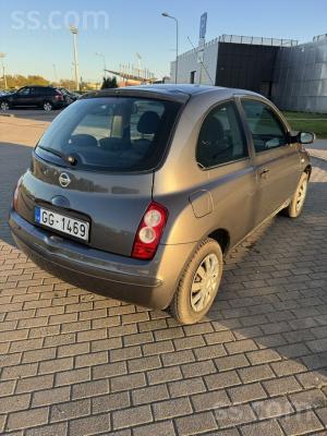 Pelēks Nissan Micra 2006 Rīga, ar dzinēja tilpumu 1.20 L un nobraukumu 269 tūkst. km par 800 €, foto 3 vietnē AUTOMOTO.COM.LV