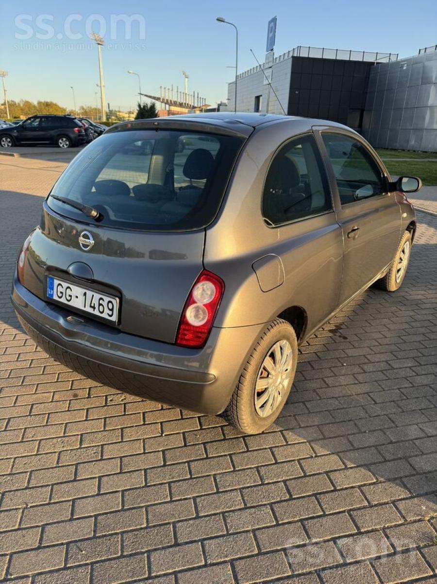 Pelēks Nissan Micra 2006 Rīga, ar dzinēja tilpumu 1.20 L un nobraukumu 269 tūkst. km par 800 €, foto 3 vietnē AUTOMOTO.COM.LV