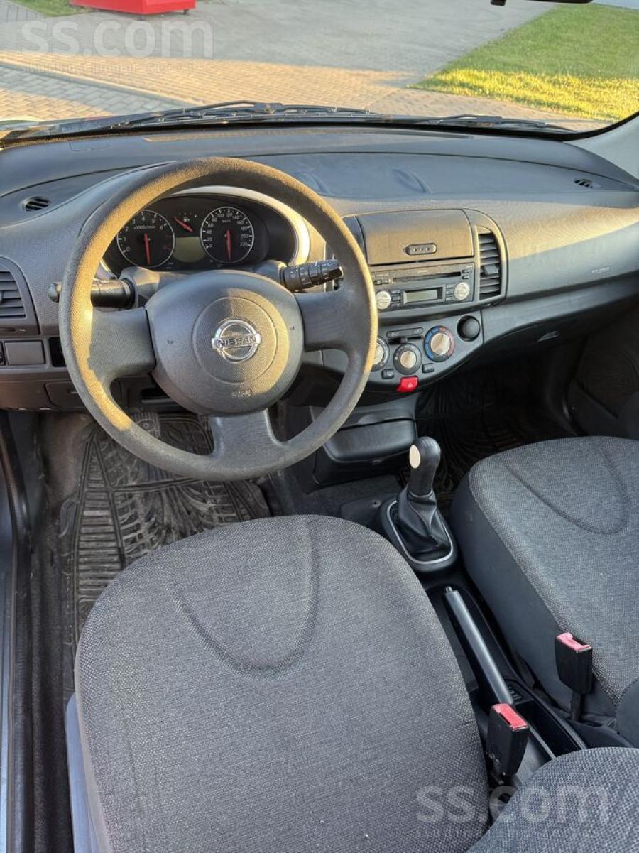 Pelēks Nissan Micra 2006 Rīga, ar dzinēja tilpumu 1.20 L un nobraukumu 269 tūkst. km par 800 €, foto 5 vietnē AUTOMOTO.COM.LV