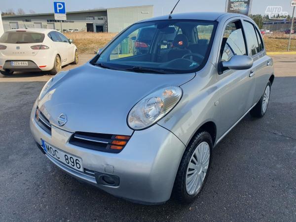 Pelēks Nissan Micra 2003 Kauņa, ar dzinēja tilpumu 1.40 L un nobraukumu 210 tūkst. km par 1850 €, foto 1 vietnē AUTOMOTO.COM.LV