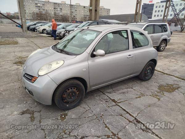 Pelēks Nissan Micra 2003 Tallina, ar dzinēja tilpumu 1.20 L un nobraukumu 176 tūkst. km par 499 €, foto 2 vietnē AUTOMOTO.COM.LV