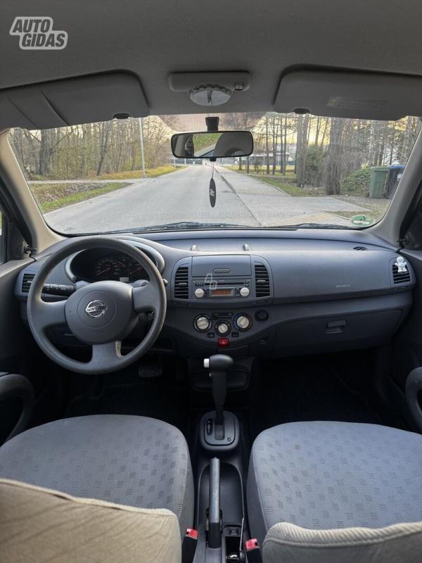 Pelēks Nissan Micra 2003 Širvintos, ar dzinēja tilpumu 1.20 L un nobraukumu 150 tūkst. km par 1500 €, foto 7 vietnē AUTOMOTO.COM.LV