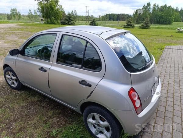 Grey Nissan Micra 2004 in Gulbene, with an engine capacity of 1.20 L and mileage of 167 thousand km for 1250 €, photo 3 on AUTOMOTO.COM.LV