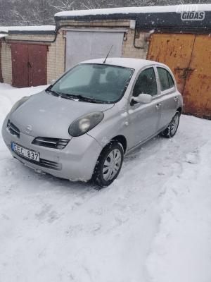 Pelēks Nissan Micra 2005 Viļņa, ar dzinēja tilpumu 1.50 L un nobraukumu 198 tūkst. km par 999 €, foto 3 vietnē AUTOMOTO.COM.LV