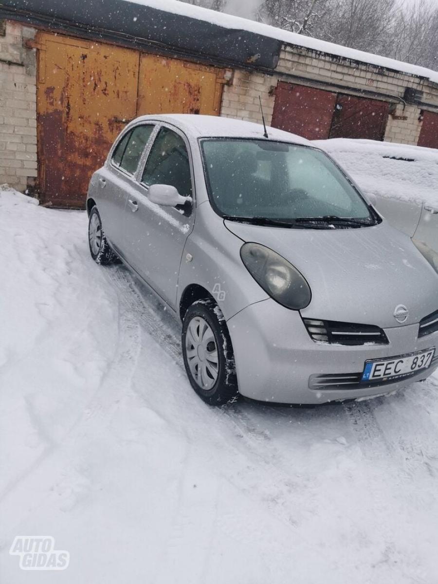 Pelēks Nissan Micra 2005 Viļņa, ar dzinēja tilpumu 1.50 L un nobraukumu 198 tūkst. km par 999 €, foto 6 vietnē AUTOMOTO.COM.LV