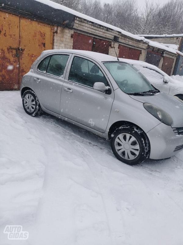 Pelēks Nissan Micra 2005 Viļņa, ar dzinēja tilpumu 1.50 L un nobraukumu 198 tūkst. km par 999 €, foto 7 vietnē AUTOMOTO.COM.LV