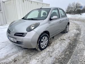 Grey Nissan Micra 2005 in Vilnius, with an engine capacity of 1.50 L and mileage of 198 thousand km for 1650 €, photo  on AUTOMOTO.COM.LV