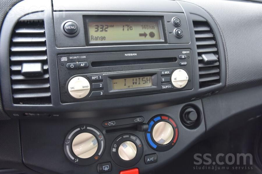 Pelēks Nissan Micra 2005 Rīga, ar dzinēja tilpumu 1.20 L un nobraukumu 103 tūkst. km par 1500 €, foto 13 vietnē AUTOMOTO.COM.LV
