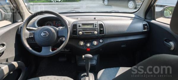 Grey Nissan Micra 2005 in Riga, with an engine capacity of 1.20 L and mileage of 158 thousand km for 1300 €, photo 10 on AUTOMOTO.COM.LV