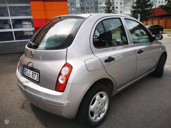 Nissan Micra 2005 Viļņa vietnē Pelēks Nissan Micra 2005 Viļņa, ar dzinēja tilpumu 1.30 L un nobraukumu 120 tūkst. km par 2380 €, foto 8 vietnē AUTOMOTO.COM.LV