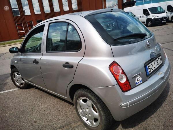 Nissan Micra 2005 Viļņa vietnē Pelēks Nissan Micra 2005 Viļņa, ar dzinēja tilpumu 1.30 L un nobraukumu 120 tūkst. km par 2380 €, foto 9 vietnē AUTOMOTO.COM.LV
