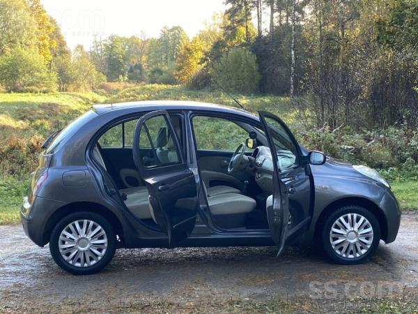 Grey Nissan Micra 2006 in Riga, with an engine capacity of 1.20 L and mileage of 140 thousand km for 1350 €, photo 7 on AUTOMOTO.COM.LV