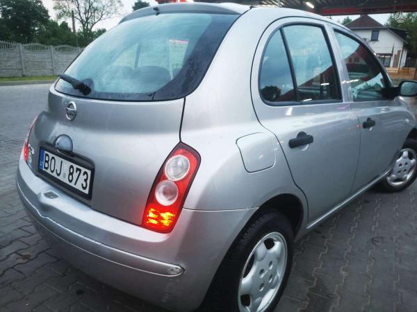 Pelēks Nissan Micra 2006 Viļņa, ar dzinēja tilpumu 1.20 L un nobraukumu 122 tūkst. km par 1880 €, foto 6 vietnē AUTOMOTO.COM.LV