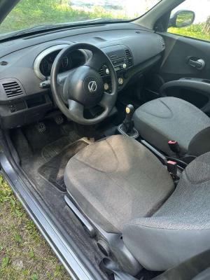 Grey Nissan Micra 2006 in Prienai, with an engine capacity of 1.20 L and mileage of 48 thousand km for 1150 €, photo 8 on AUTOMOTO.COM.LV