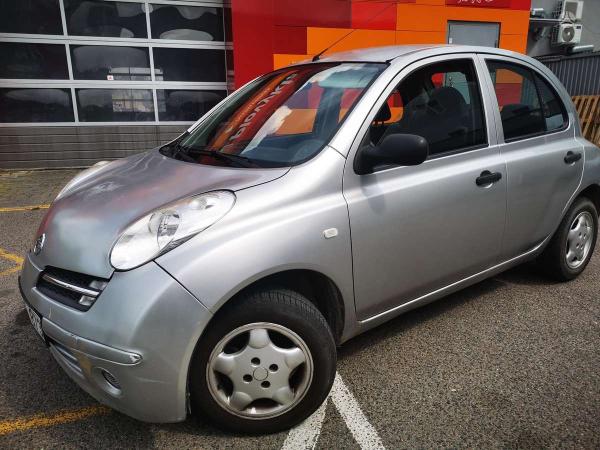 Pelēks Nissan Micra 2006 Viļņa, ar dzinēja tilpumu 1.20 L un nobraukumu 122 tūkst. km par 1880 €, foto 4 vietnē AUTOMOTO.COM.LV