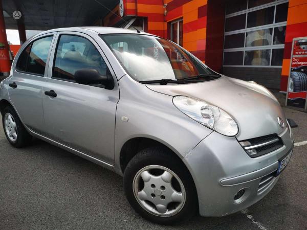 Pelēks Nissan Micra 2006 Viļņa, ar dzinēja tilpumu 1.20 L un nobraukumu 122 tūkst. km par 1880 €, foto 9 vietnē AUTOMOTO.COM.LV