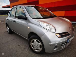 Grey Nissan Micra 2006 in Vilnius, with an engine capacity of 1.20 L and mileage of 122 thousand km for 1880 €, photo 14 on AUTOMOTO.COM.LV