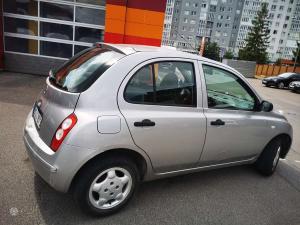 Grey Nissan Micra 2006 in Vilnius, with an engine capacity of 1.20 L and mileage of 122 thousand km for 1880 €, photo 15 on AUTOMOTO.COM.LV