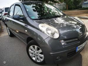 Grey Nissan Micra 2006 in Vilnius, with an engine capacity of 1.30 L and mileage of 132 thousand km for 2850 €, photo  on AUTOMOTO.COM.LV