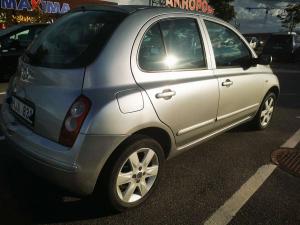 Pelēks Nissan Micra 2006 Viļņa, ar dzinēja tilpumu 1.20 L un nobraukumu 175 tūkst. km par 2550 €, foto 5 vietnē AUTOMOTO.COM.LV