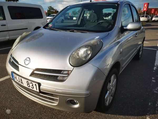 Grey Nissan Micra 2006 in Vilnius, with an engine capacity of 1.20 L and mileage of 175 thousand km for 2550 €, photo 9 on AUTOMOTO.COM.LV