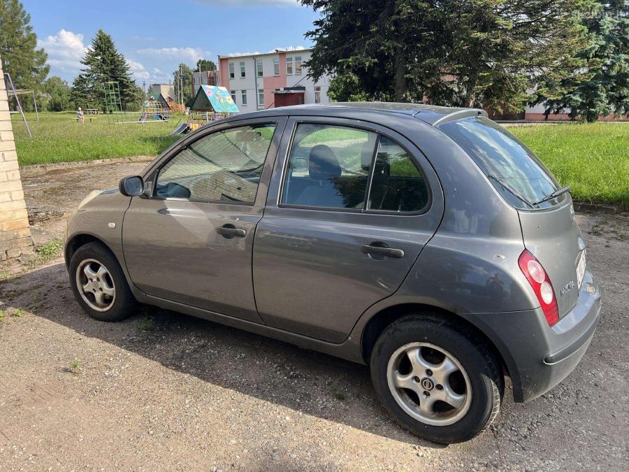 Pelēks Nissan Micra 2006 Kauņa, ar dzinēja tilpumu 1.20 L un nobraukumu 259 tūkst. km par 900 €, foto 3 vietnē AUTOMOTO.COM.LV