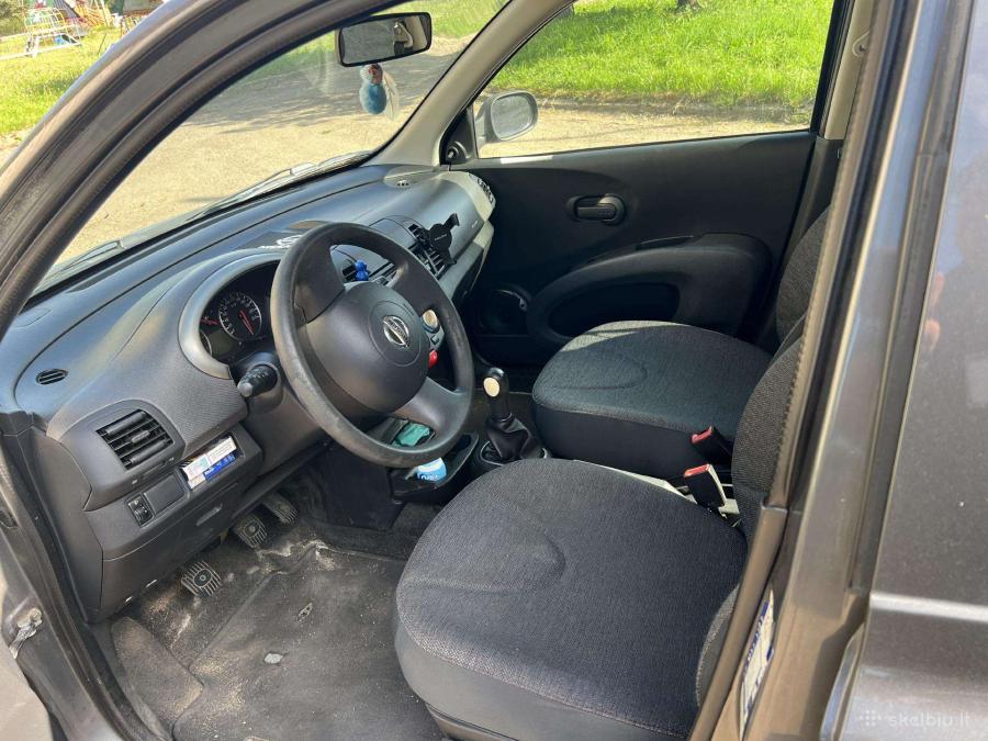 Pelēks Nissan Micra 2006 Kauņa, ar dzinēja tilpumu 1.20 L un nobraukumu 259 tūkst. km par 900 €, foto 11 vietnē AUTOMOTO.COM.LV