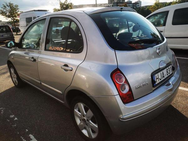 Pelēks Nissan Micra 2006 Viļņa, ar dzinēja tilpumu 1.30 L un nobraukumu 215 tūkst. km par 2550 €, foto 7 vietnē AUTOMOTO.COM.LV