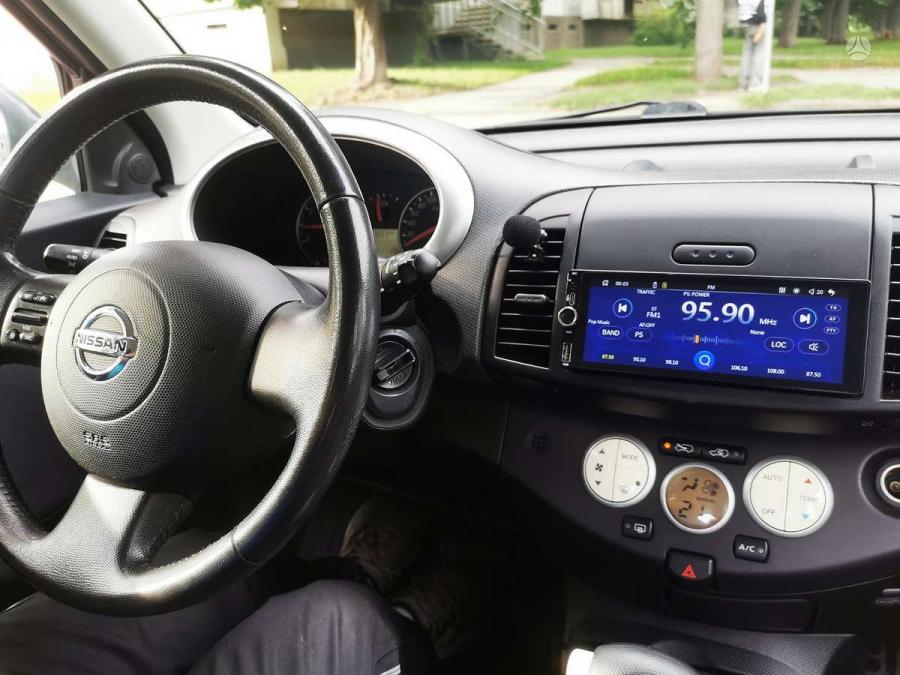 Grey Nissan Micra 2006 in Vilnius, with an engine capacity of 1.40 L and mileage of 133 thousand km for 2850 €, photo 22 on AUTOMOTO.COM.LV