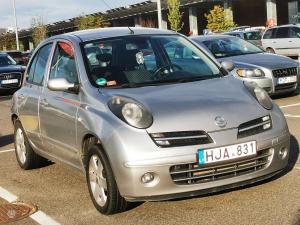 Grey Nissan Micra 2006 in Vilnius, with an engine capacity of 1.30 L and mileage of 177 thousand km for 2650 €, photo 8 on AUTOMOTO.COM.LV