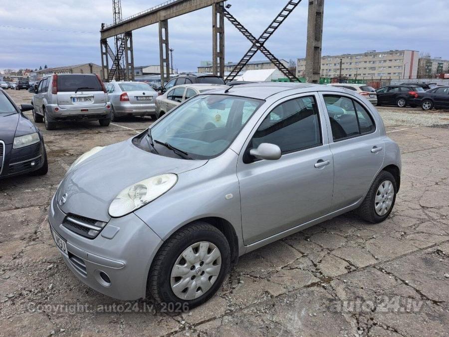 Pelēks Nissan Micra 2007 Tallina, ar dzinēja tilpumu 1.20 L un nobraukumu 273 tūkst. km par 899 €, foto 2 vietnē AUTOMOTO.COM.LV