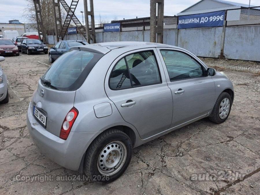 Pelēks Nissan Micra 2007 Tallina, ar dzinēja tilpumu 1.20 L un nobraukumu 273 tūkst. km par 899 €, foto 3 vietnē AUTOMOTO.COM.LV