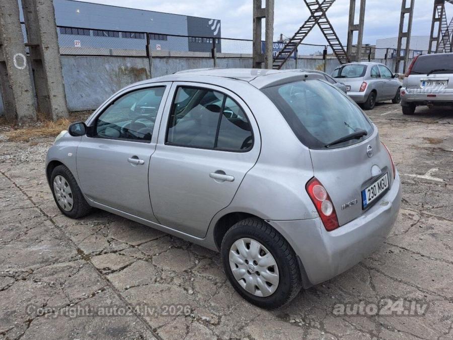Pelēks Nissan Micra 2007 Tallina, ar dzinēja tilpumu 1.20 L un nobraukumu 273 tūkst. km par 899 €, foto 4 vietnē AUTOMOTO.COM.LV