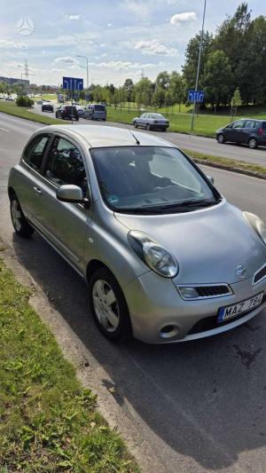 Grey Nissan Micra 2009 in Vilnius, with an engine capacity of 1.24 L and mileage of 188 thousand km for 1300 €, photo 3 on AUTOMOTO.COM.LV