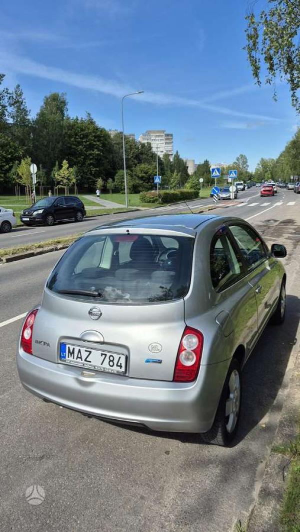 Pelēks Nissan Micra 2009 Viļņa, ar dzinēja tilpumu 1.24 L un nobraukumu 188 tūkst. km par 1300 €, foto 5 vietnē AUTOMOTO.COM.LV