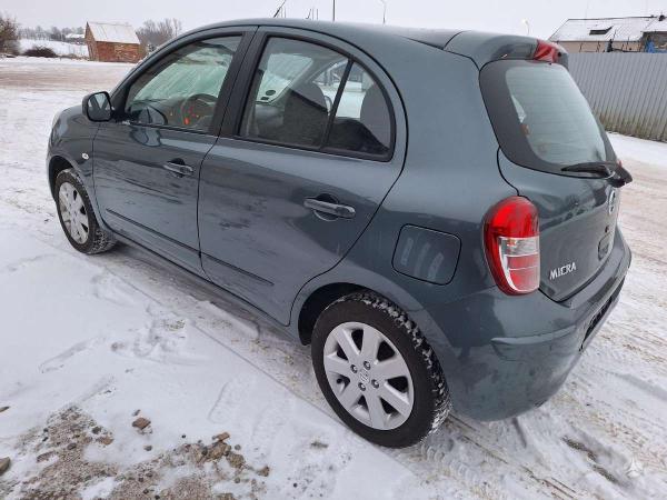 Grey Nissan Micra 2011 in Marijampole, with an engine capacity of 1.20 L and mileage of 181 thousand km for 2450 €, photo 6 on AUTOMOTO.COM.LV