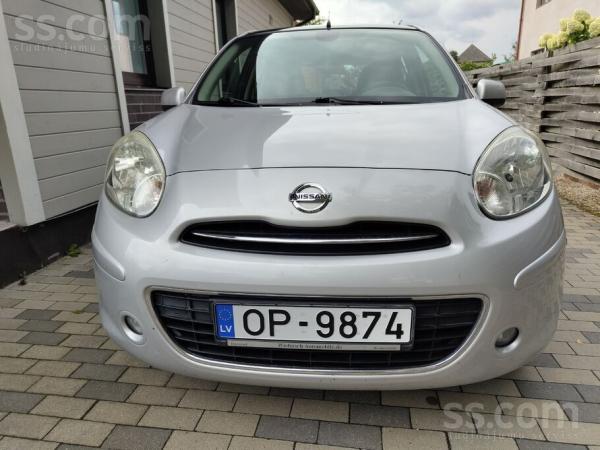 Grey Nissan Micra 2011 in Jurmala, with an engine capacity of 1.20 L and mileage of 181 thousand km for 2950 €, photo 2 on AUTOMOTO.COM.LV