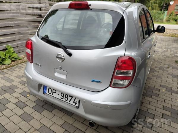 Grey Nissan Micra 2011 in Jurmala, with an engine capacity of 1.20 L and mileage of 181 thousand km for 2950 €, photo 4 on AUTOMOTO.COM.LV