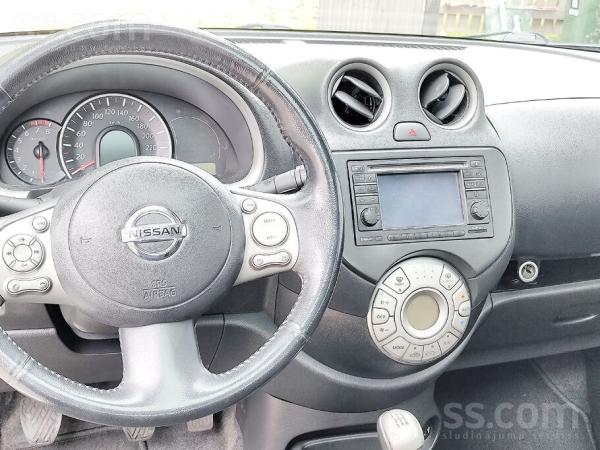 Grey Nissan Micra 2011 in Jurmala, with an engine capacity of 1.20 L and mileage of 181 thousand km for 2950 €, photo 9 on AUTOMOTO.COM.LV