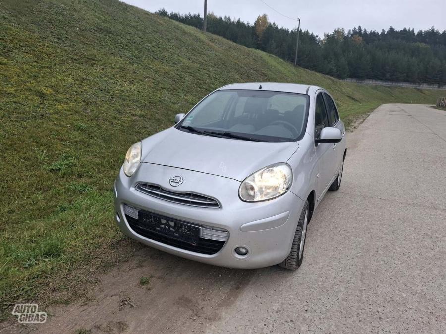 Grey Nissan Micra 2011 in Vilnius, with an engine capacity of 1.20 L and mileage of 125 thousand km for 3800 €, photo 1 on AUTOMOTO.COM.LV